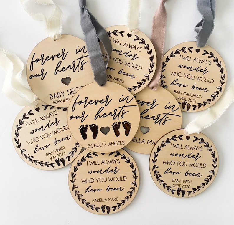 Baby Memorial Ornament Infant Loss Stillbirth Stillborn - Etsy