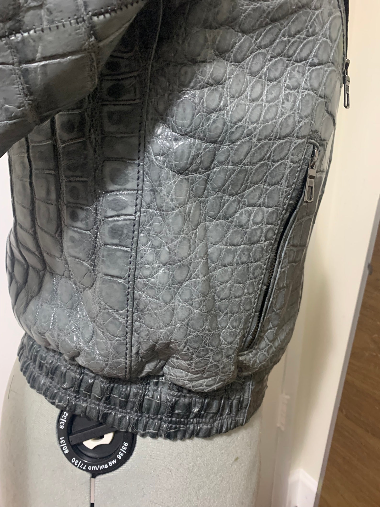 REAL Alligator Motorcycle Jacket - Etsy