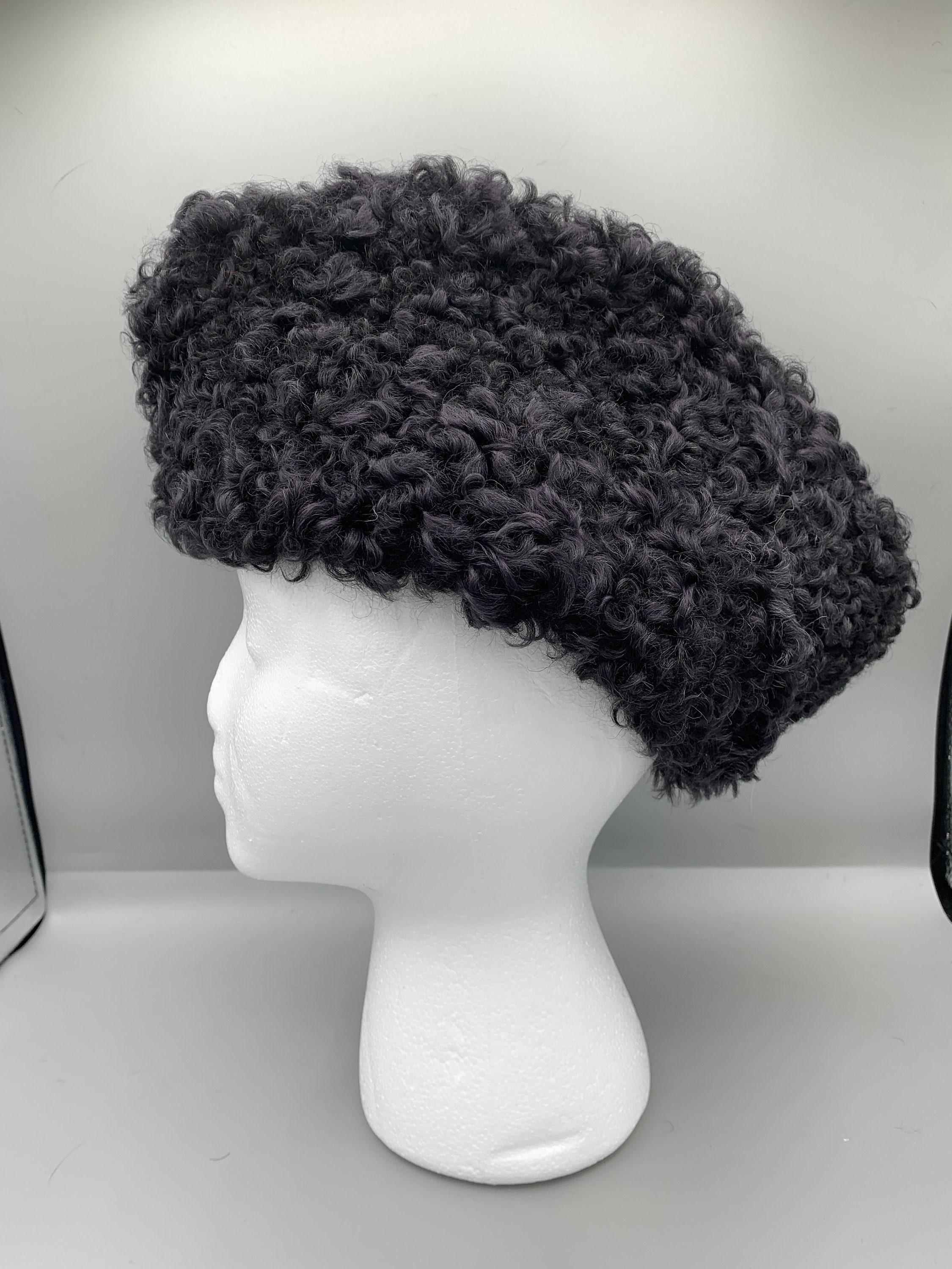 Persian Fur Hat/ Jinnah Cap/envoy Hat - Etsy