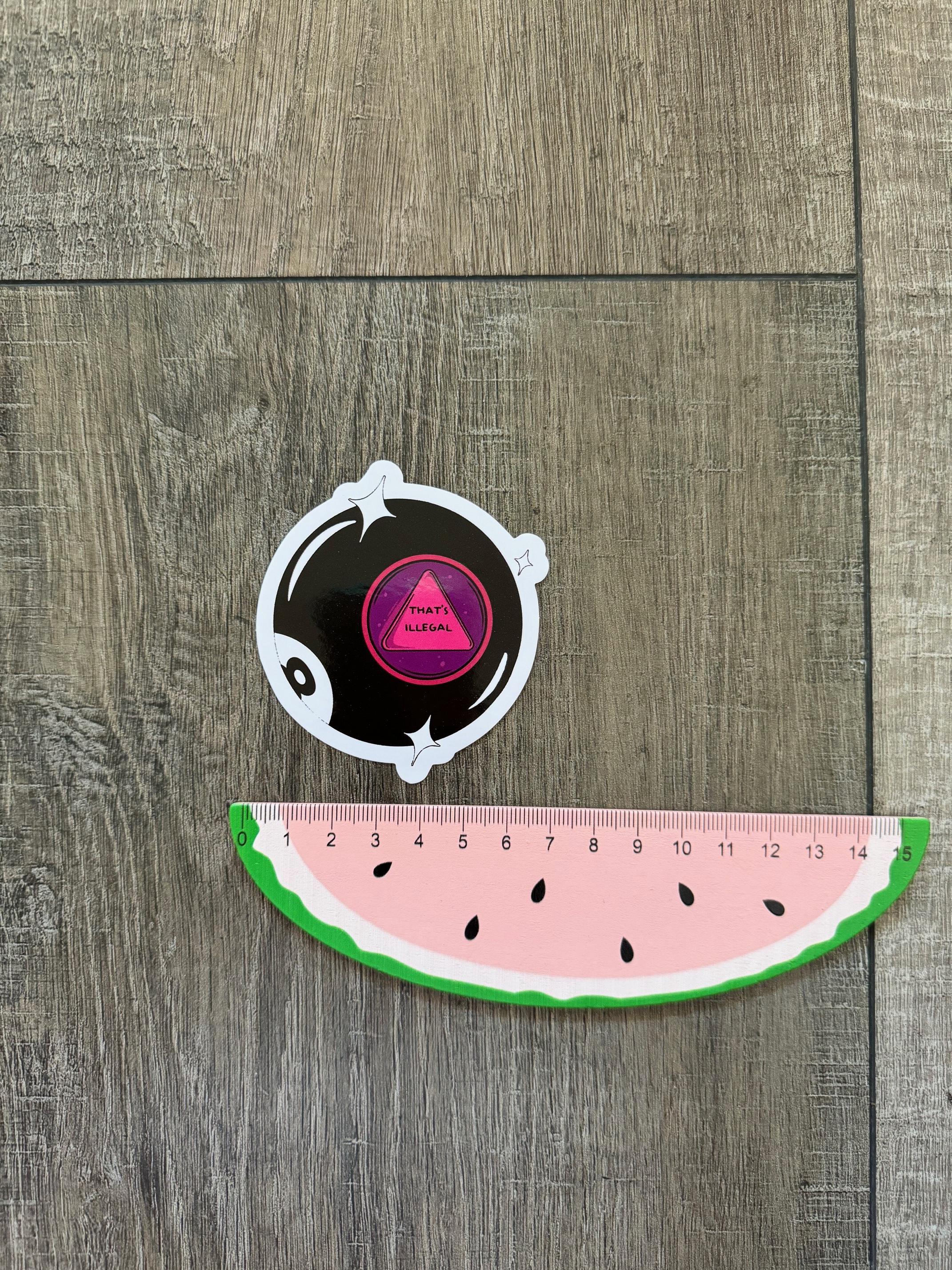 Magic 8 Ball Sticker - Etsy