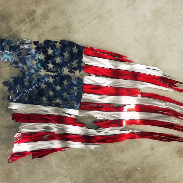 Metal American Flag - Etsy