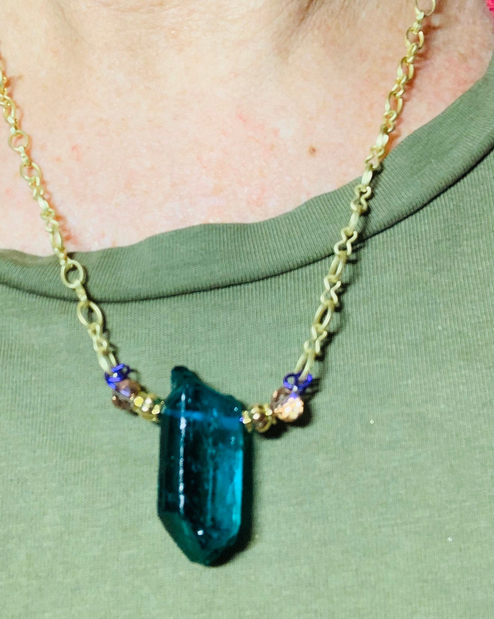 Emerald Abundance Amulet - Etsy