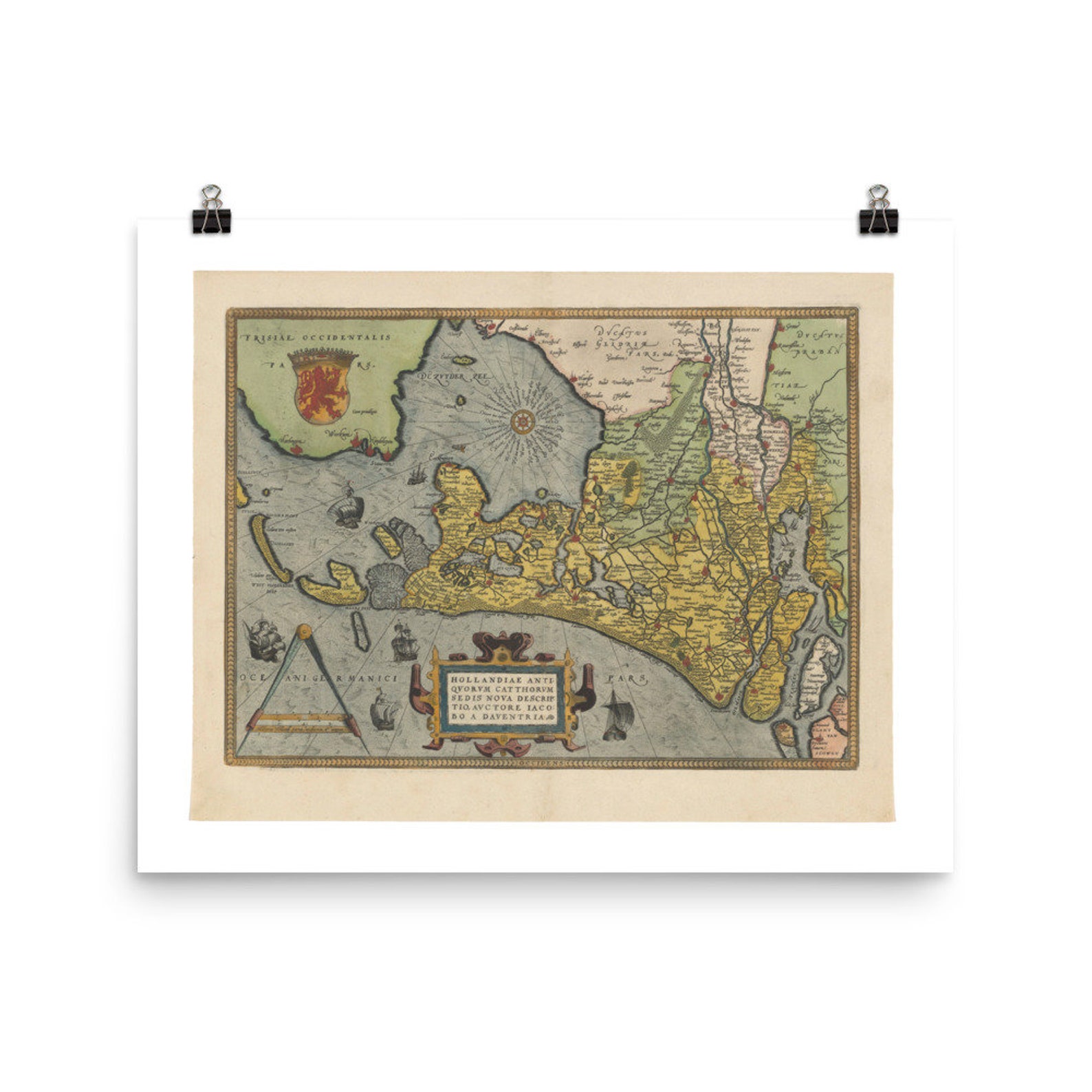 Netherlands Map Map of Holland Dutch Map Historic Map Old Maps Home ...