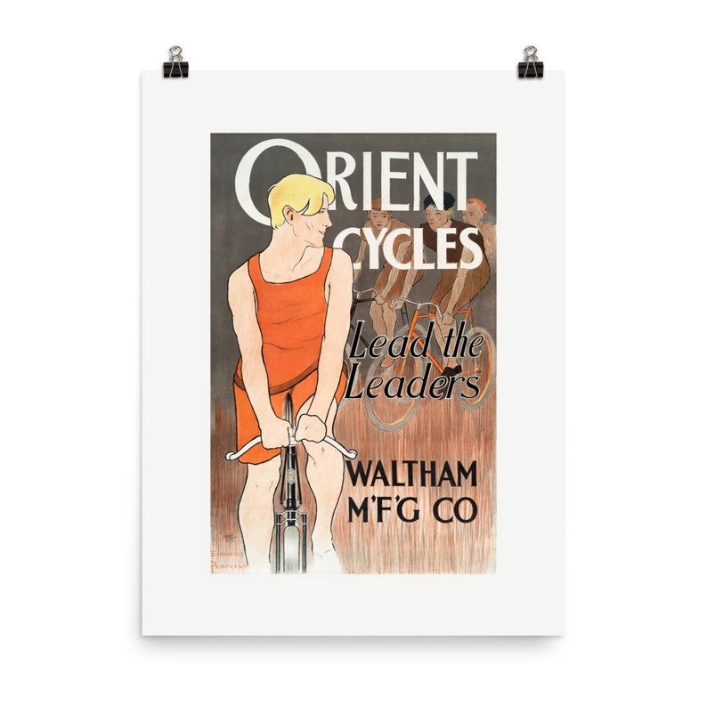 Orient Cycles Vintage Ad Fine Art Print Bike Poster - Etsy