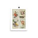 Playing Cards Fine Art Print • French Antique Cards Poster • Giclee ...