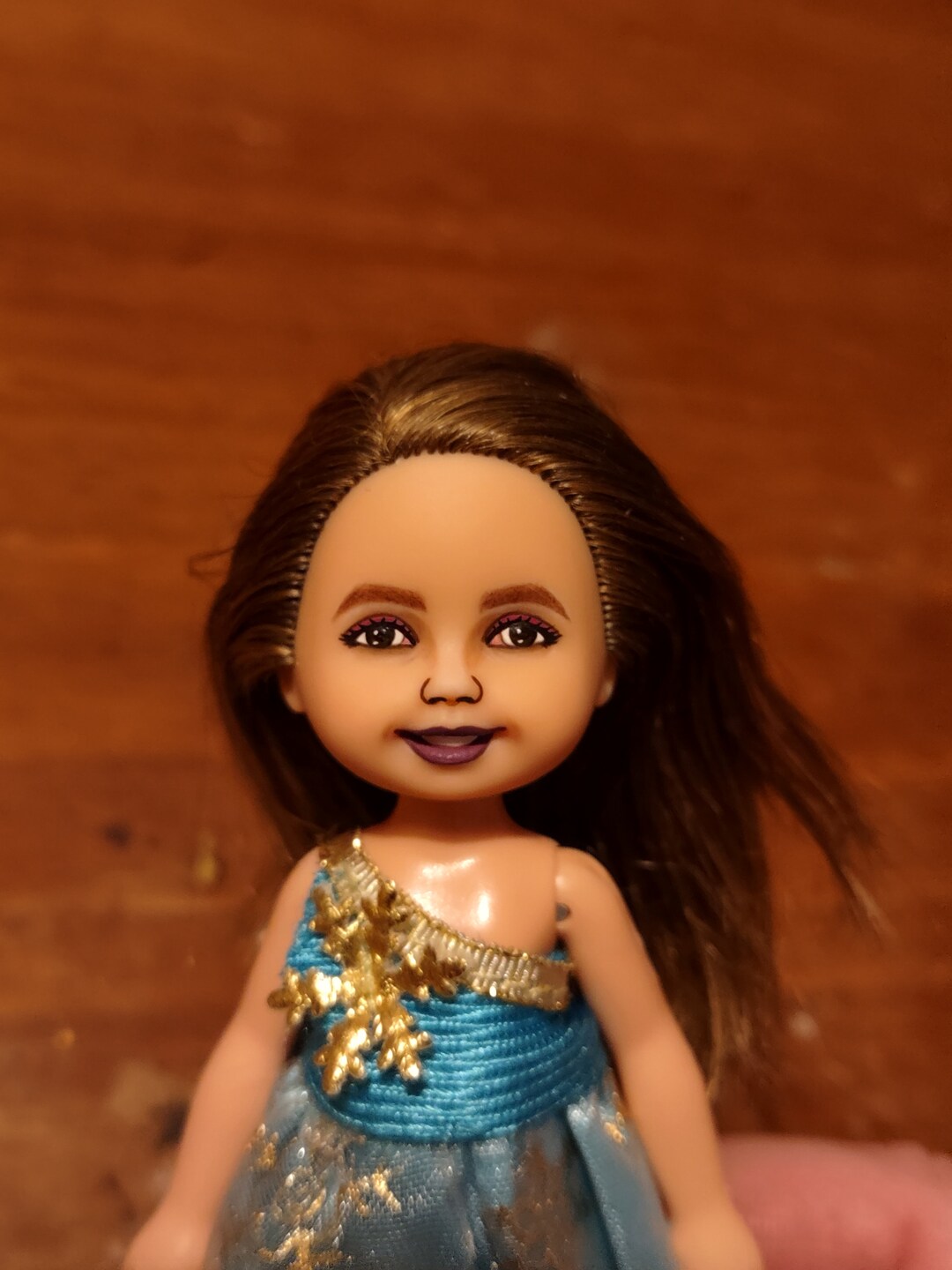 Repainted Kelly Barbie FULL DOLL - Etsy