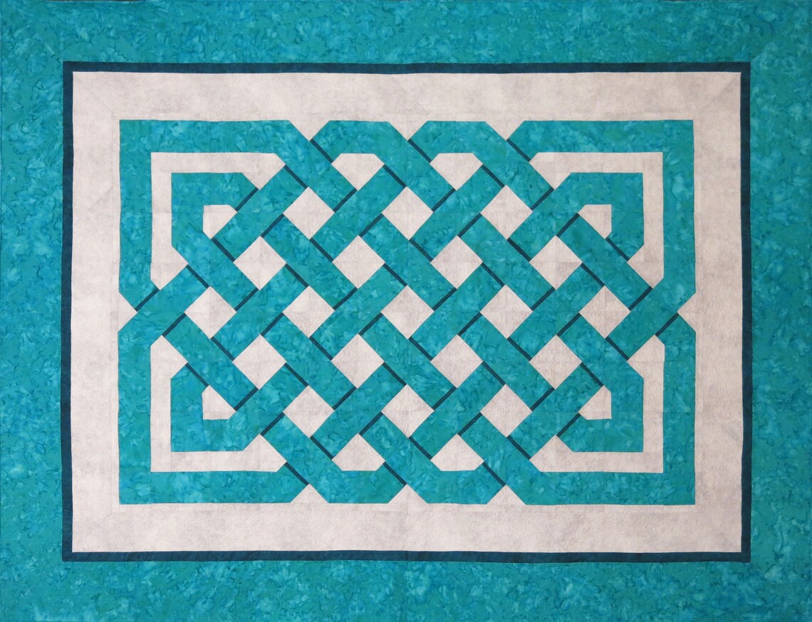 Celtic Weave Quilt Pattern (PDF File to Download and Sew) - Etsy
