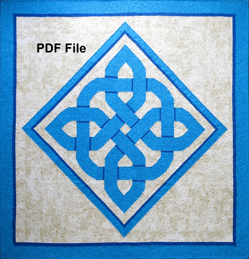 Celtic Twist Quilt Pattern paper-pieced PDF Pattern for Downloading ...