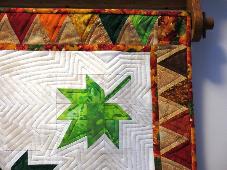 Falling Leaves Wall Hanging Pattern - Etsy