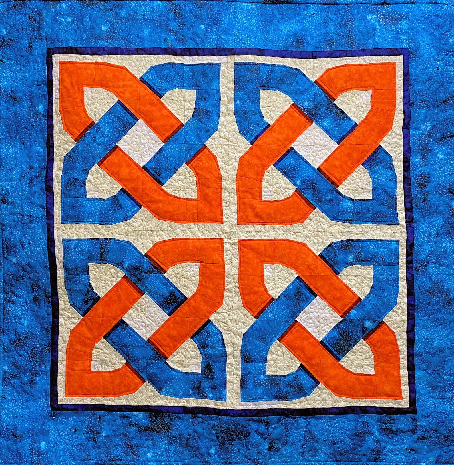 Double Loop Wall Hanging Quilt Pattern - Paper-pieced PDF for Download ...