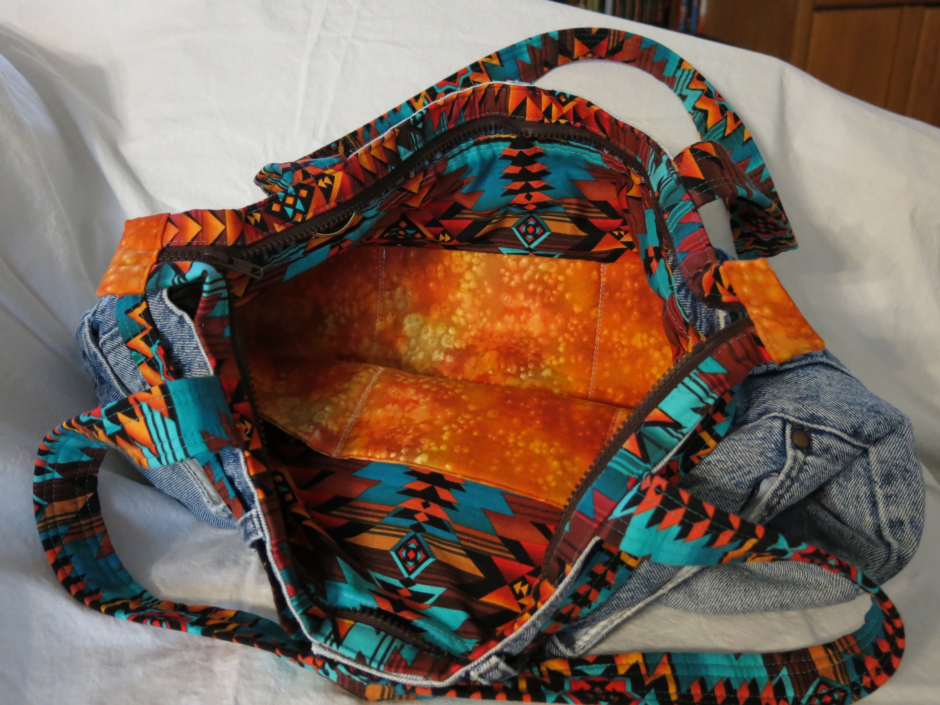 Denim Pants Tote Bag Pattern | Etsy