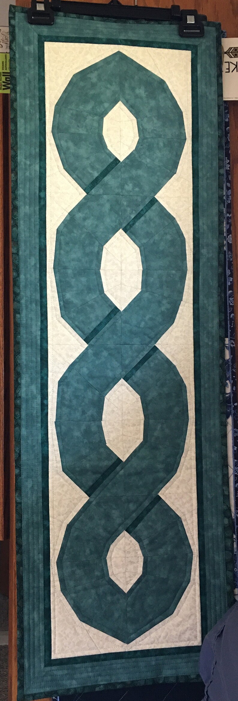 Twisted Table Runner Pattern 4 Size Options Foundation - Etsy