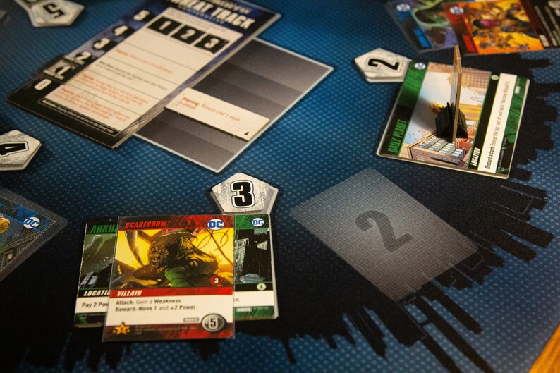 DC Deck-Building Game: Rebirth Playmat | Etsy