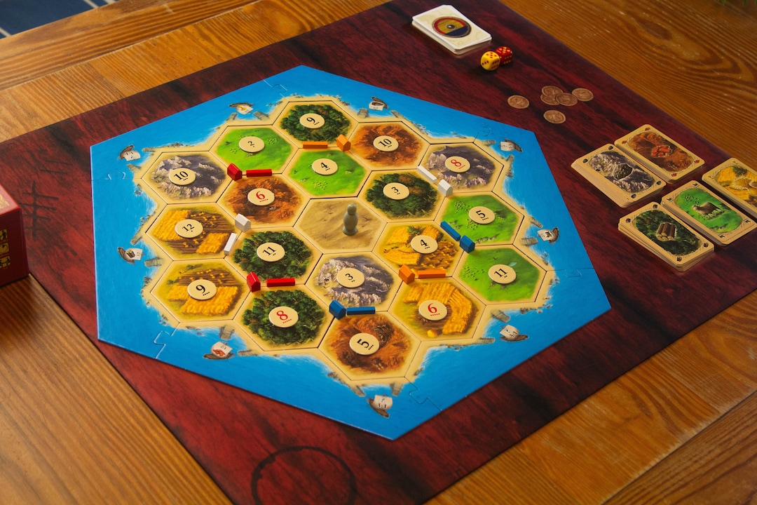 Catan Playmat - Etsy