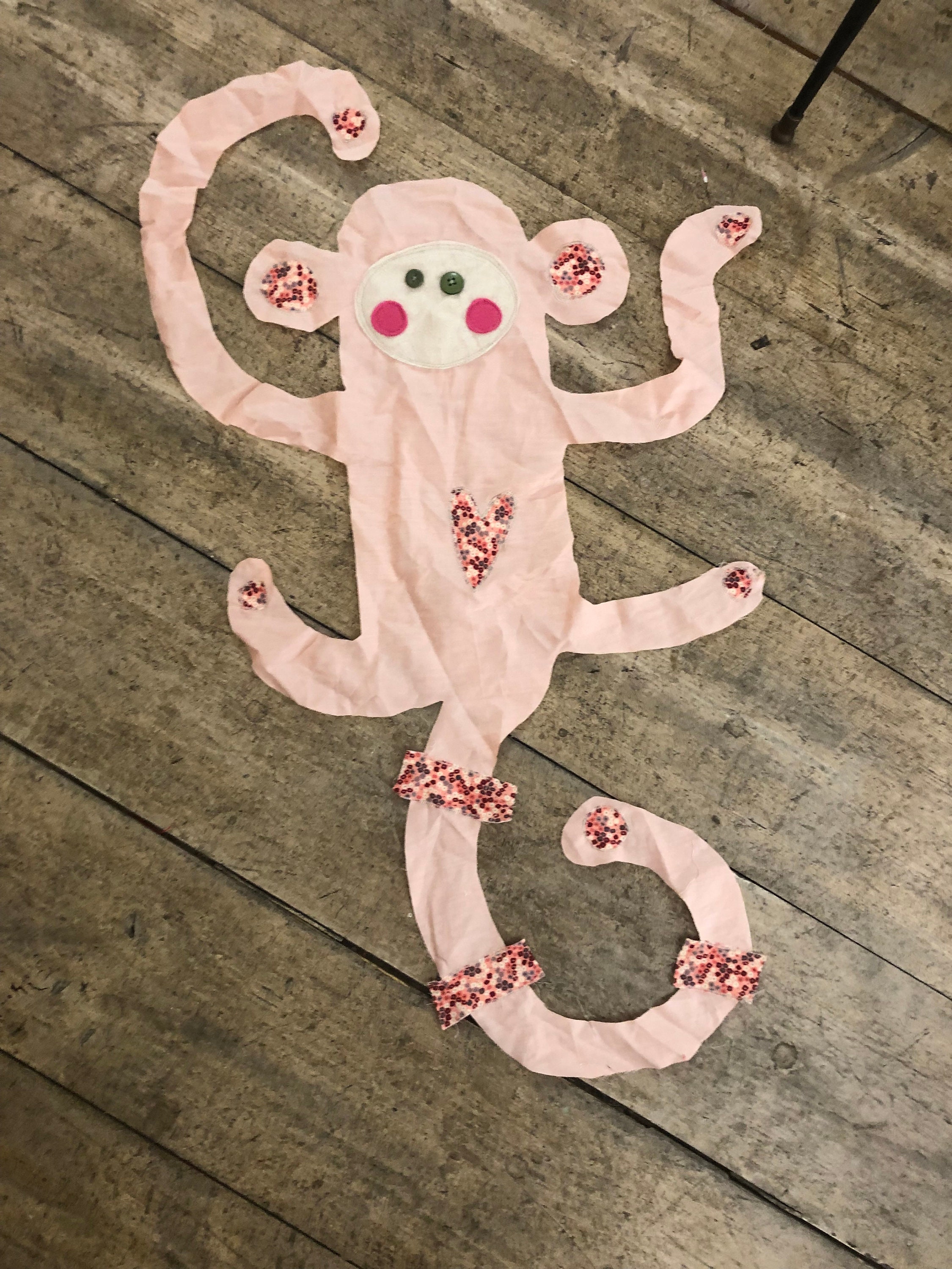 Pillow-puppet 100% Recycled Vintage Tissue THEPINKMONKEY - Etsy