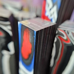 Genuine Fordite Pen Blank Rare Rough Motor City Agate 5.3 X .8 X .8 - Etsy