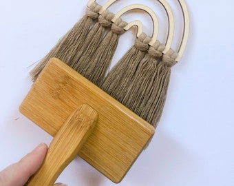 Macrame Brush | Etsy