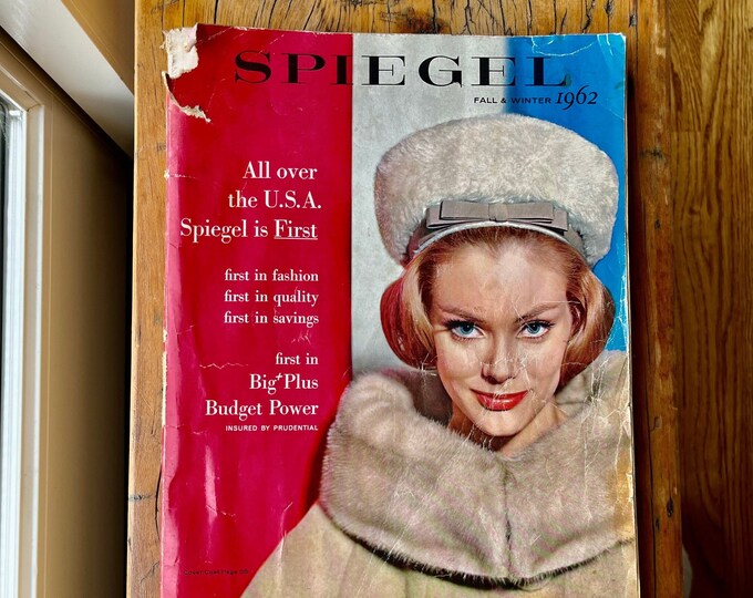 Original Vintage Spiegel Catalogue 1962 Fall/winter, Huge 600 Pages ...