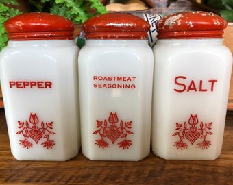 Salt Pepper Hazel Atlas | Etsy