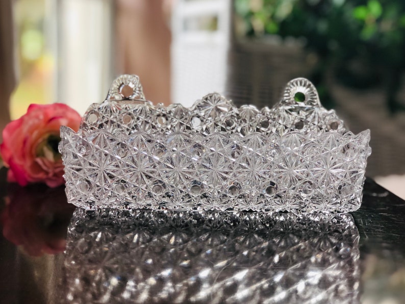 1884 Hobbs Brockunier Co. Wall Pocket Comb Case AKA Daisy - Etsy