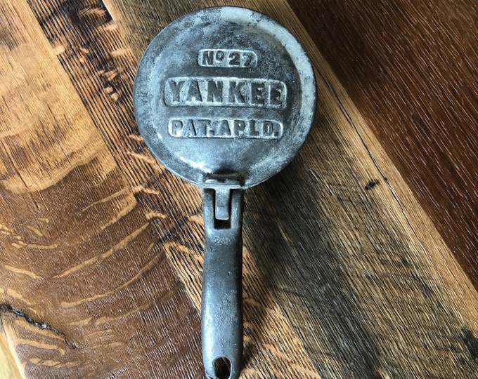 Antique Yankee #27 Snow Cone Ice Shaver/scraper, Cast Iron With Great ...