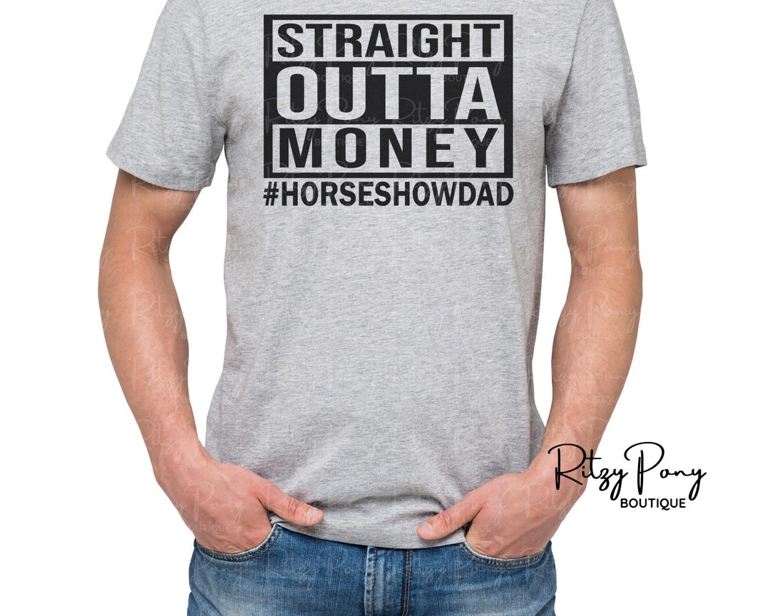 Horse Show Dad Shirt, Horse Dad T-shirt, Horse Dad Gift, Men's Horse ...