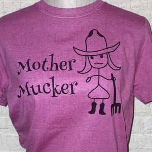 Mother Mucker T-shirt Horse Shirt Funny Horse Mother's Day Gift ...