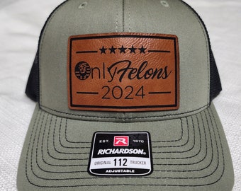 Only Felons Trucker Hat - Etsy