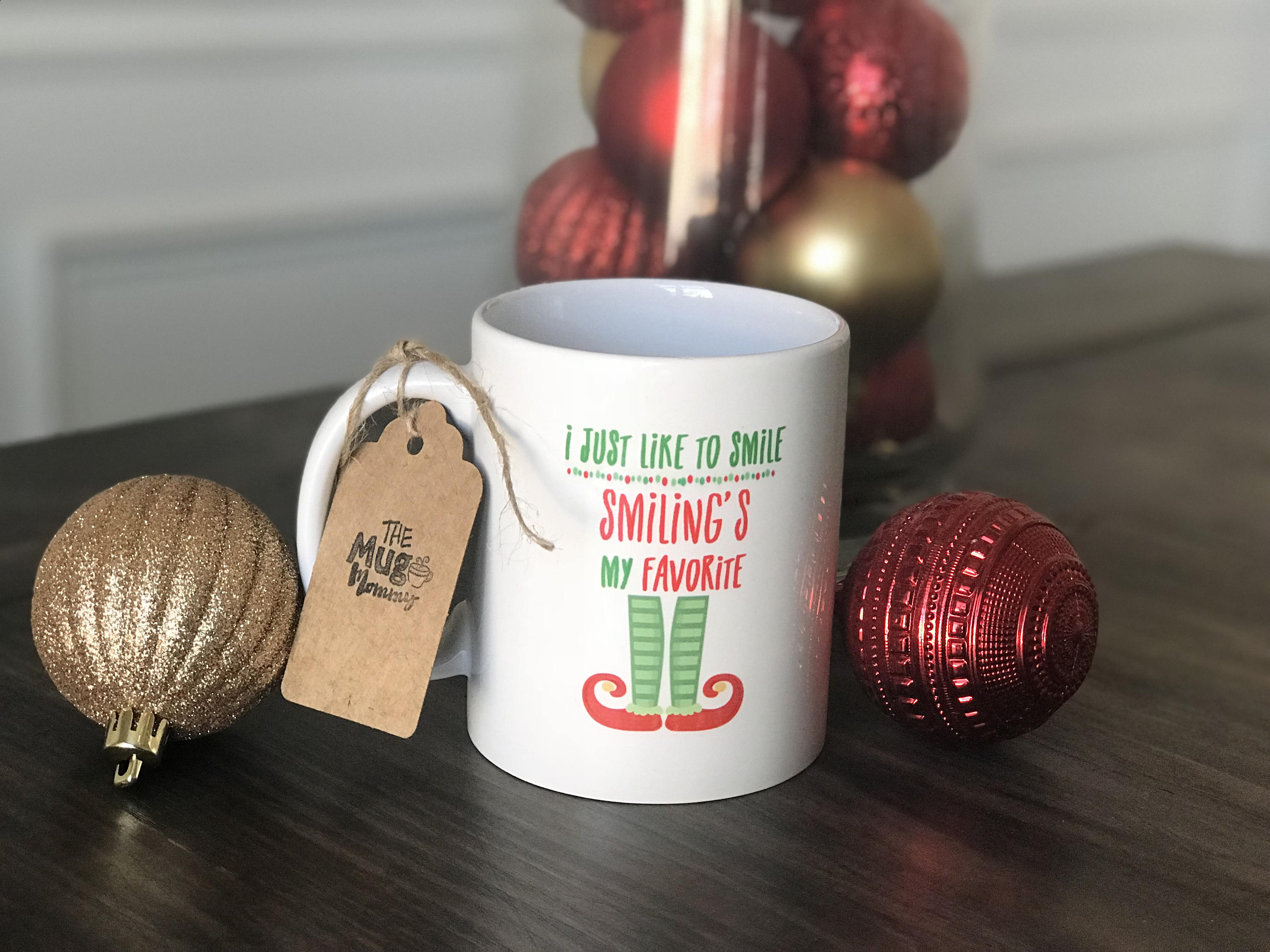 Elf Coffee Cup Christmas Coffee Mug Christmas Sayings Mug - Etsy