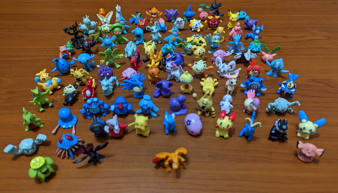 Pokemon Mini Figures 24 per Pack, 8 Different Packs - Etsy