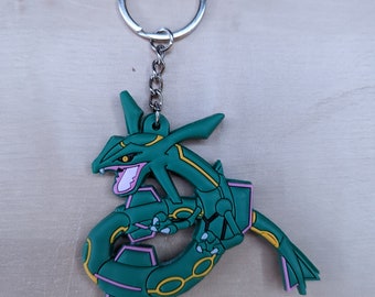 Rayquaza Keychain | Etsy