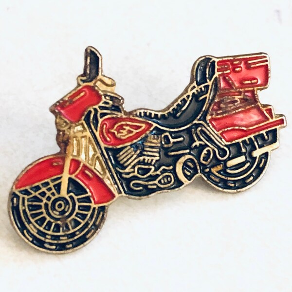 Motorcycle Pin - Etsy