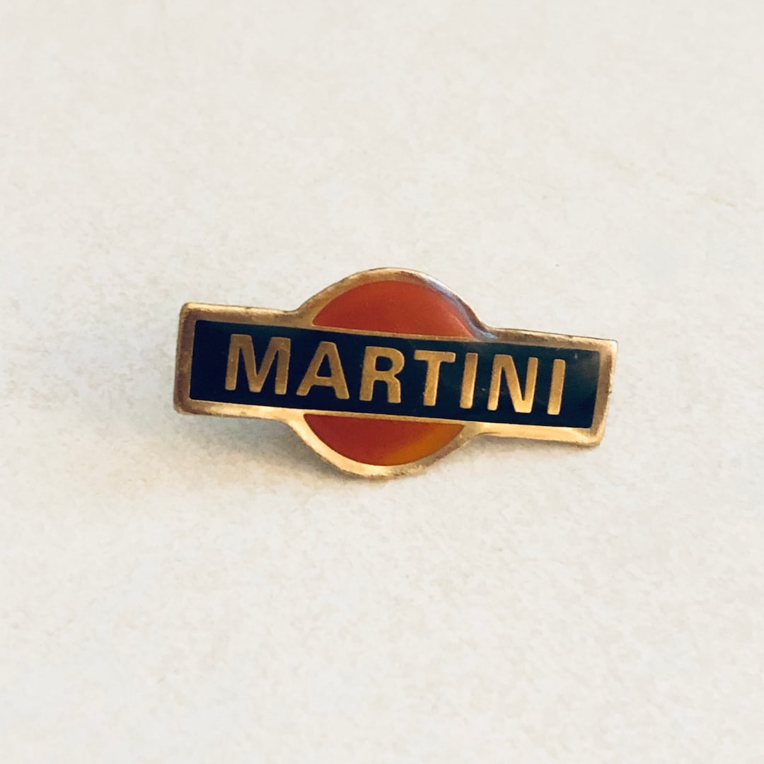 Vintage MARTINI Lapel Pin, Enamel Pin, Pinback, Bartender, Margarita ...