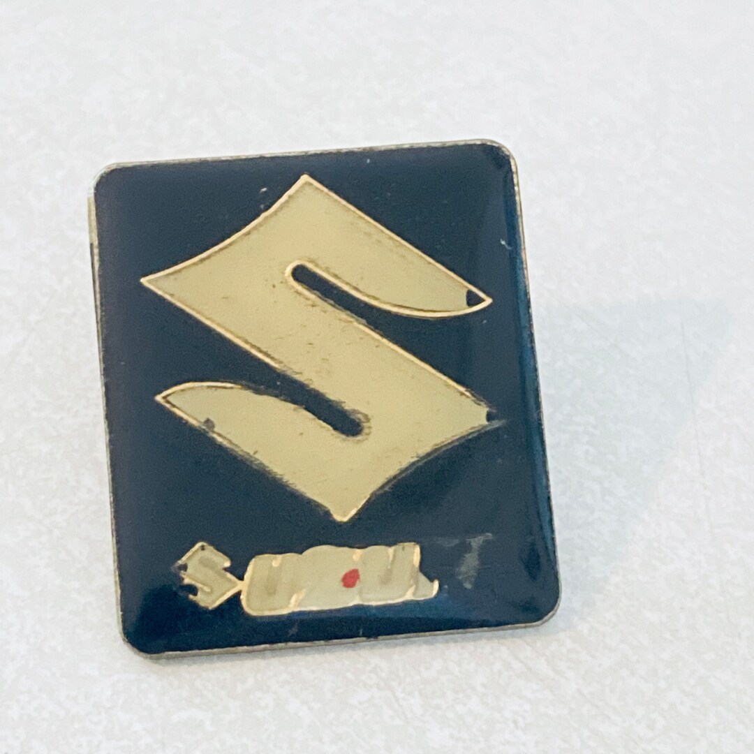 Vintage SUZUKI Logo Lapel Pin Enamel Pin Pinback Hat Pin - Etsy