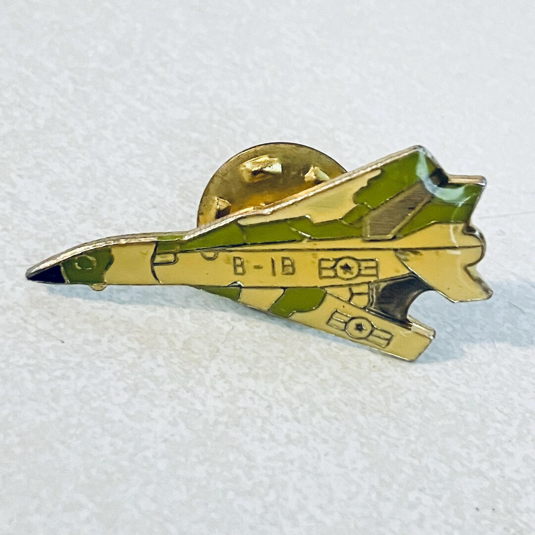 Vintage B-1B United States Air Force Lapel Pin, Enamel Pin, Pinback ...
