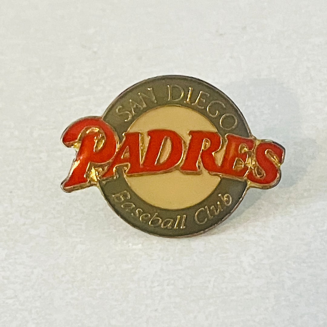 Vintage SAN DIEGO PADRES Baseball Logo Lapel Pin, Enamel Pin, Pinback ...