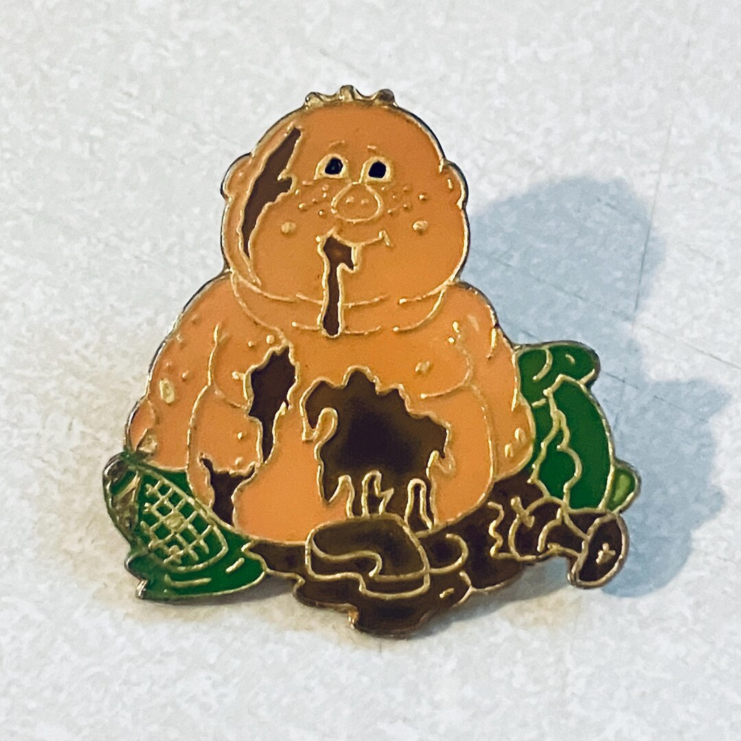 Vintage GARBAGE PAIL KIDS Enamel Pin, Enamel Pin, Pinback, Hat Pin, 80s ...
