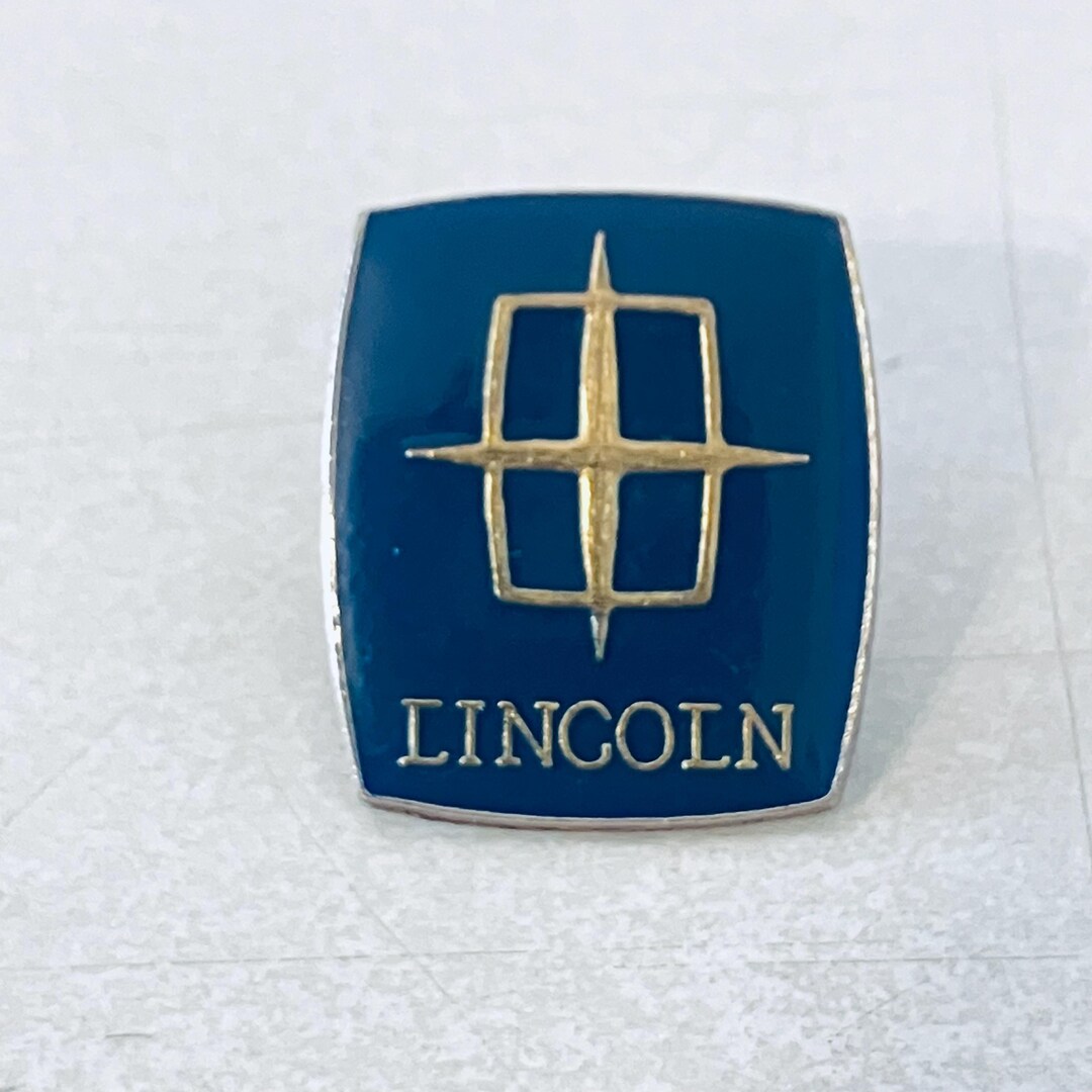 Vintage LINCOLN Logo Lapel Pin, Enamel Pin, Pinback, Hat Pin, Classic ...