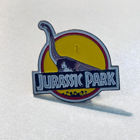 Jurassic Park vintage enamel pins from 1990s - Jurass… - Gem