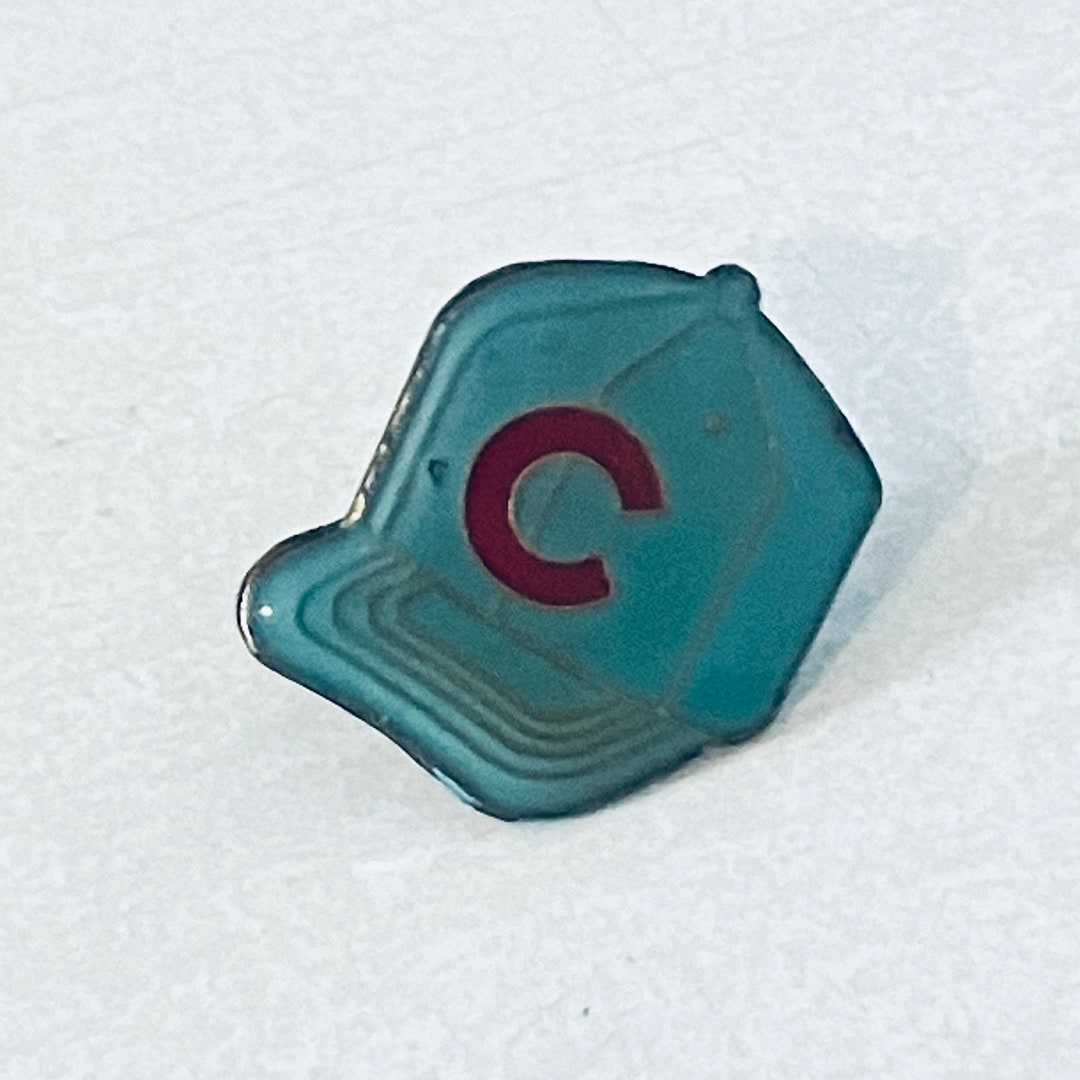 Vintage CHICAGO CUBS Hat Lapel Pin, Enamel, Pinback, Hat Pin, 80s ...