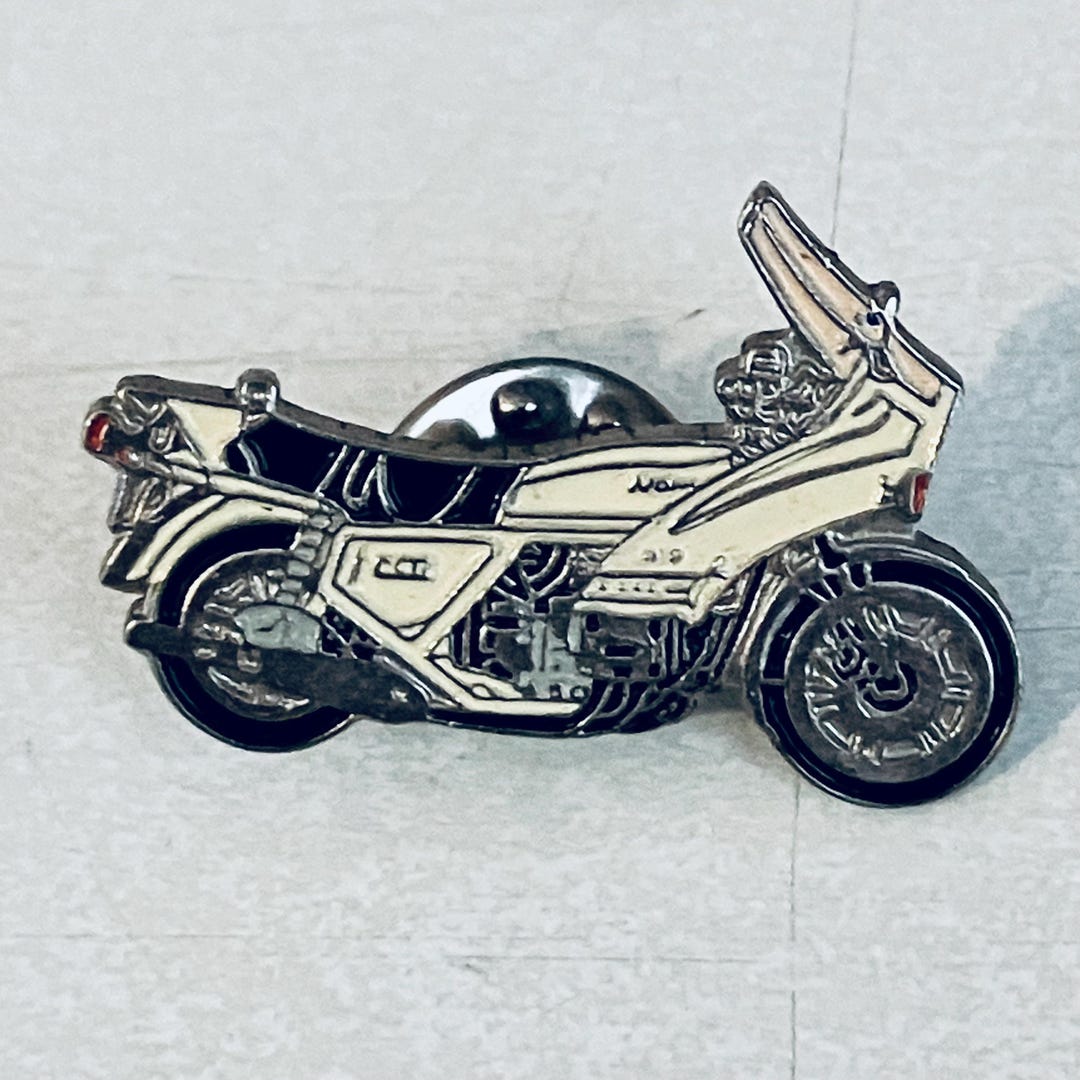 Vintage HONDA GOLDWING Motorcycle Logo Lapel Pin, Enamel Pin, Pinback ...