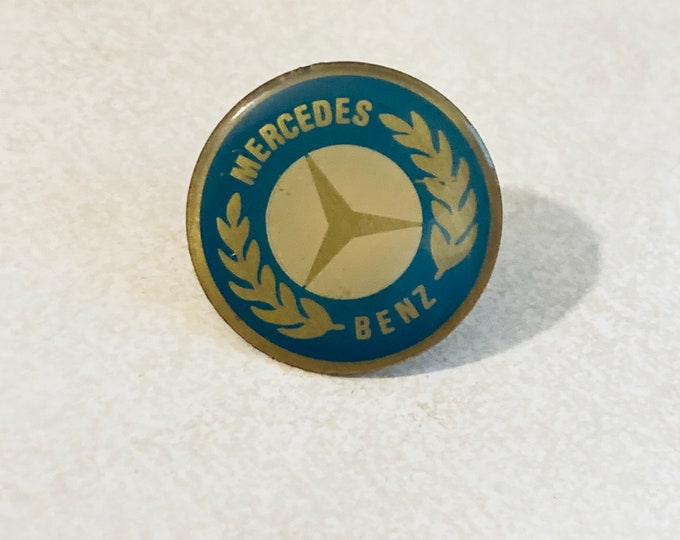 Vintage MERCEDES BENZ Logo Automobile Lapel Pin Enamel Pin - Etsy