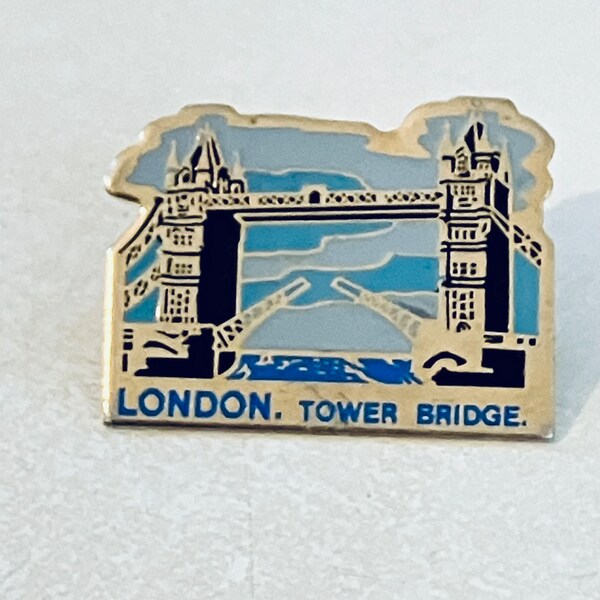 London Enamel Pin - Etsy