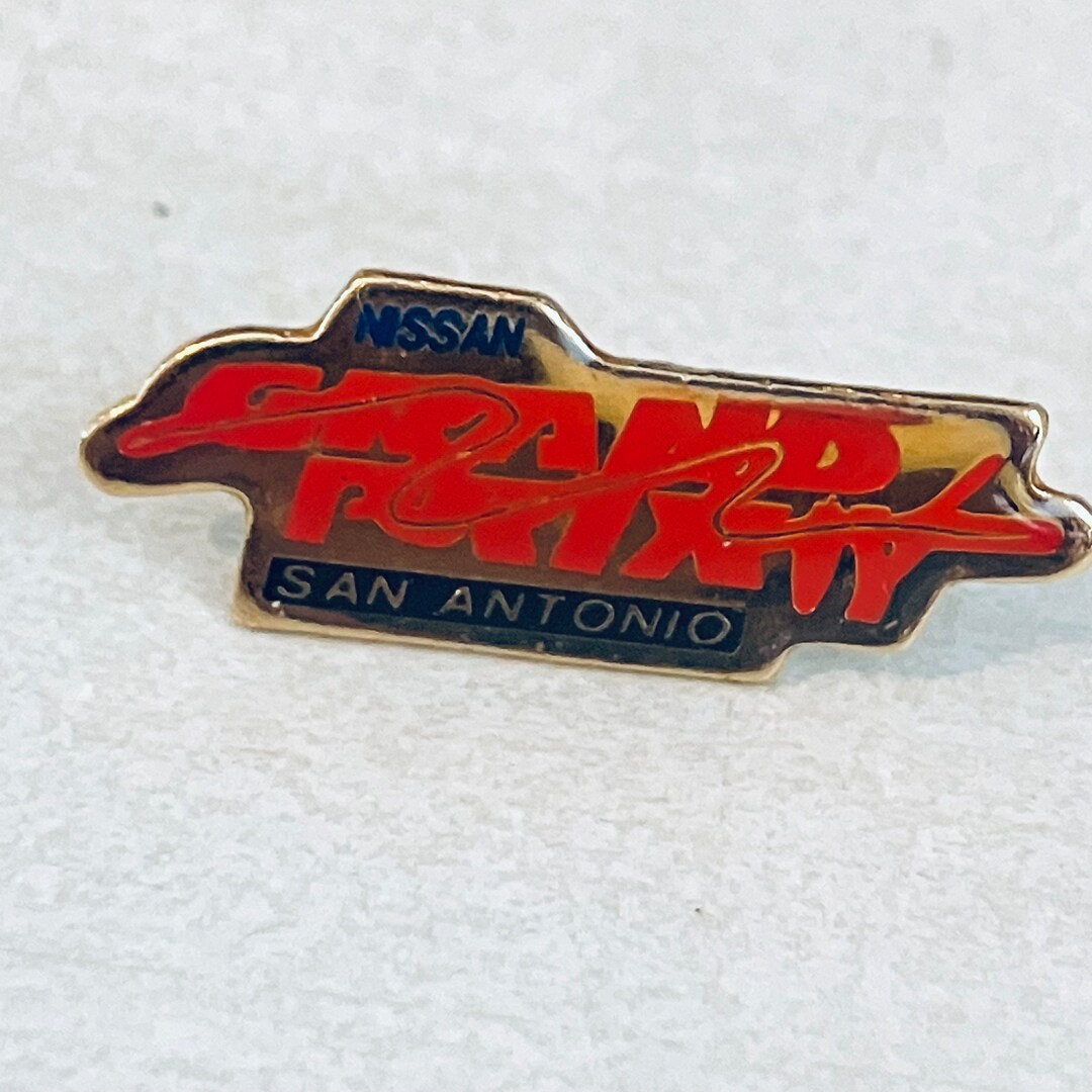 Vintage SAN ANTONIO Nissan Grand Prix Lapel Pin, Lone Star, Enamel Pin ...