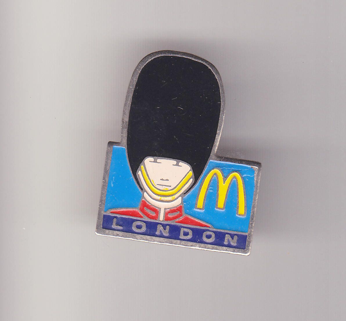 Vintage LONDON Mcdonald's Lapel Pin Enamel Pin Pinback | Etsy
