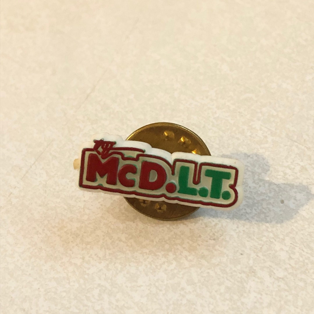 Vintage Mcdonald's Mcdlt Lapel Pin Pinback, Coke, Mcnuggets, Big Mac ...