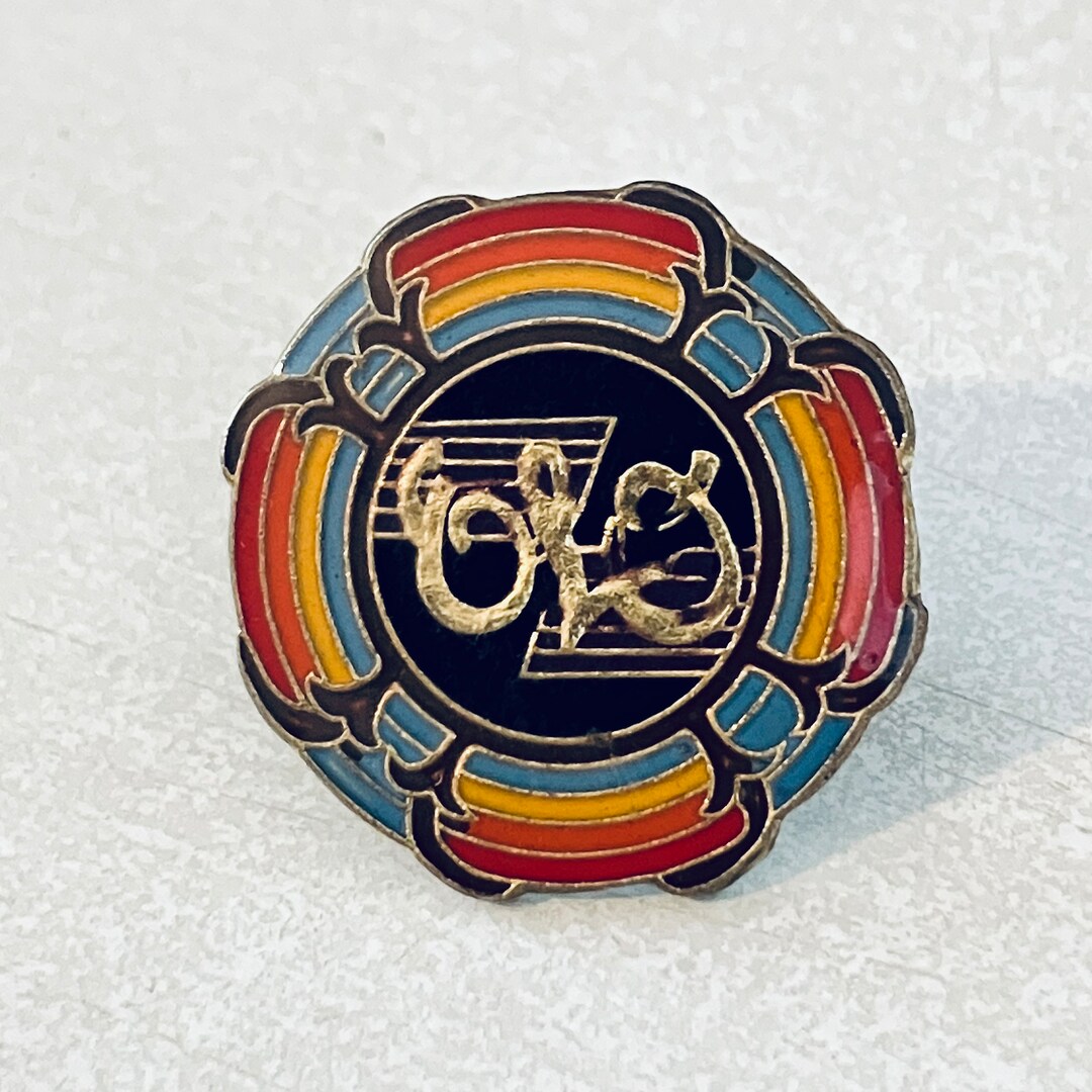 Vintage Rare ELO Logo Lapel Pin, Pewter Pin, Pinback, Hat Pin ...