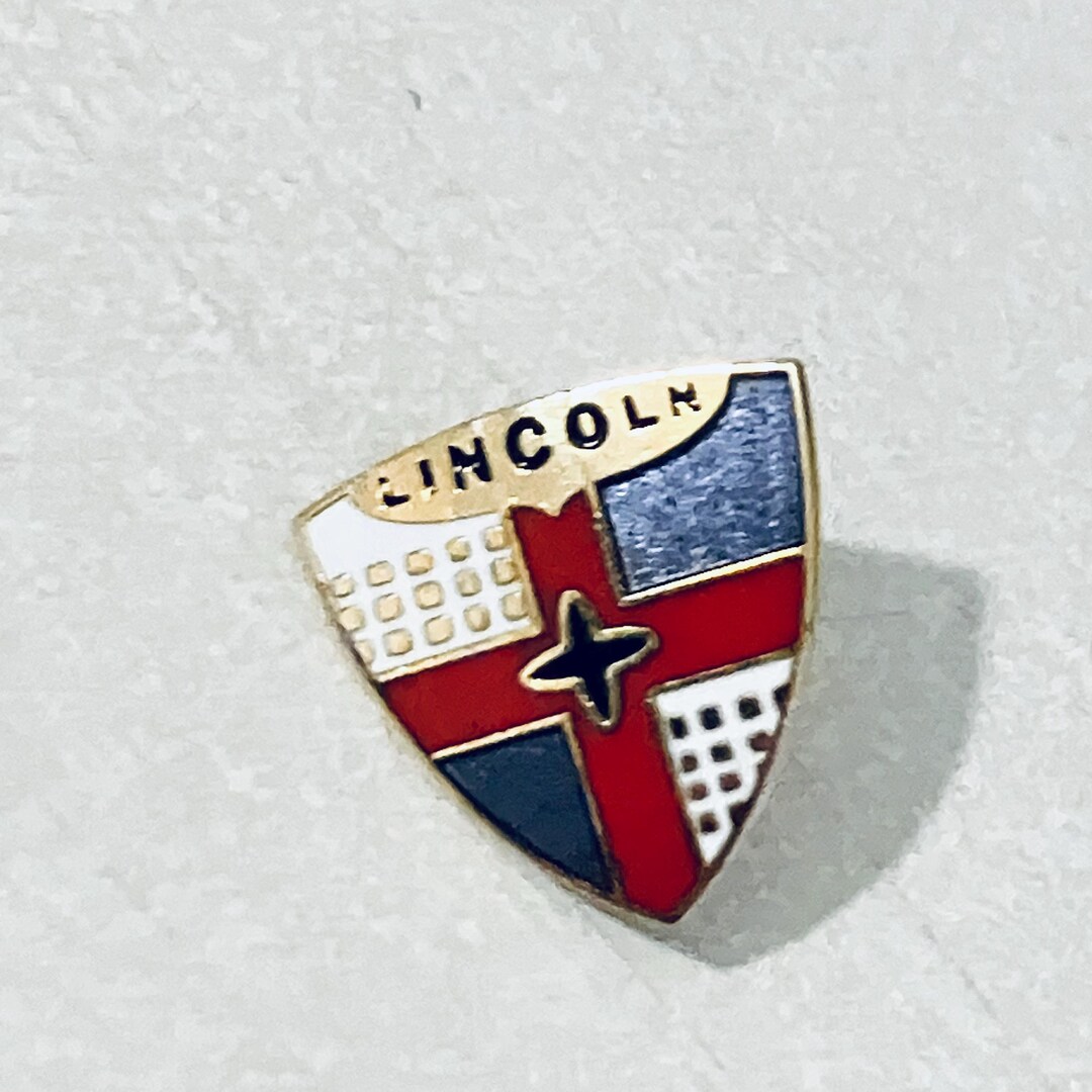 Vintage LINCOLN Motor Co. Logo Lapel Pin, Enamel Pin, Pinback, Hat Pin ...