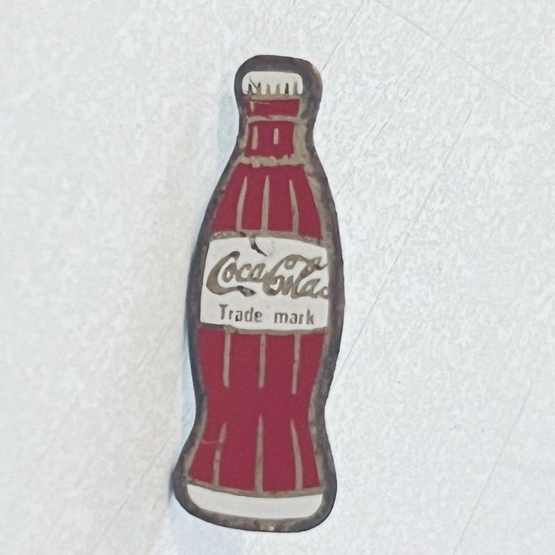 Coca Cola Vintage Pin - Etsy