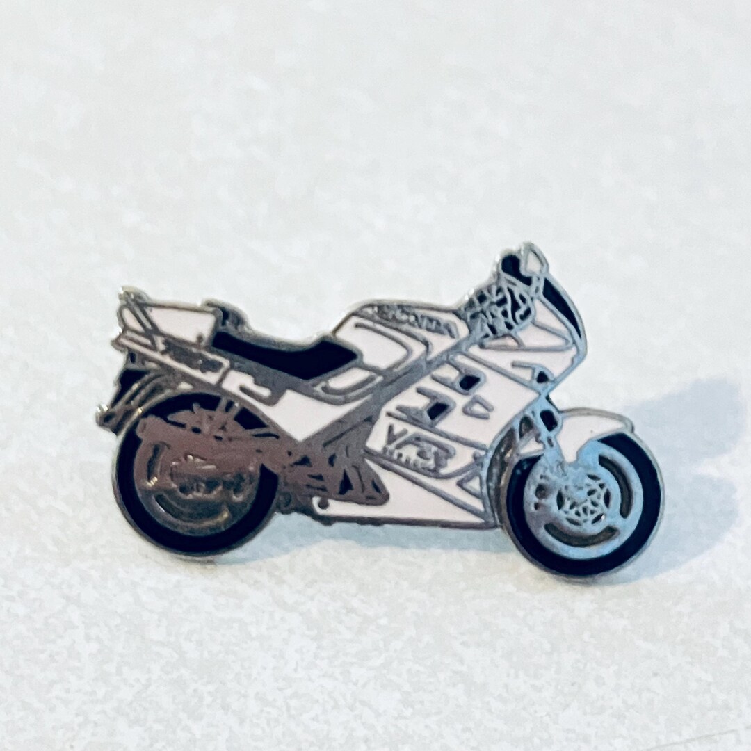 Vintage HONDA VFR 750 Motorcycle Logo Lapel Pin, Enamel Pin, Pinback ...